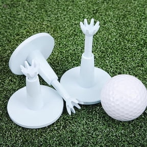 Rubber Practice Golf Tees for Indoor and Outdoor Golf Training