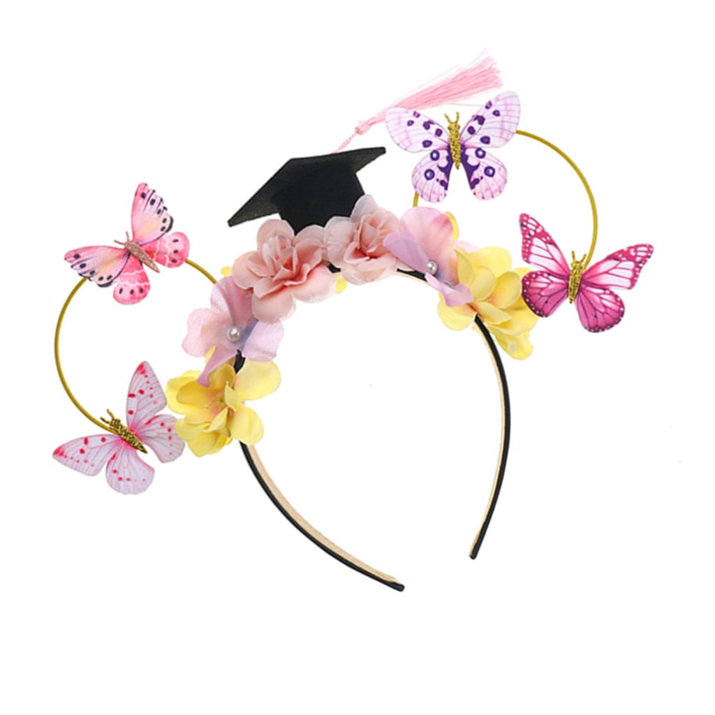 Adjustable Graduation Flower Crowns For Kids Comfortable Perfect For ...