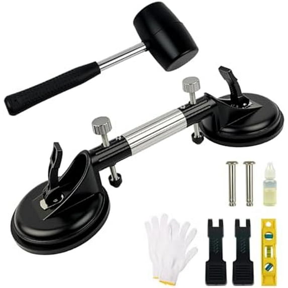 Adjustable Granite Seam Setter Tool with Vacuum Suction Cup - Single ...