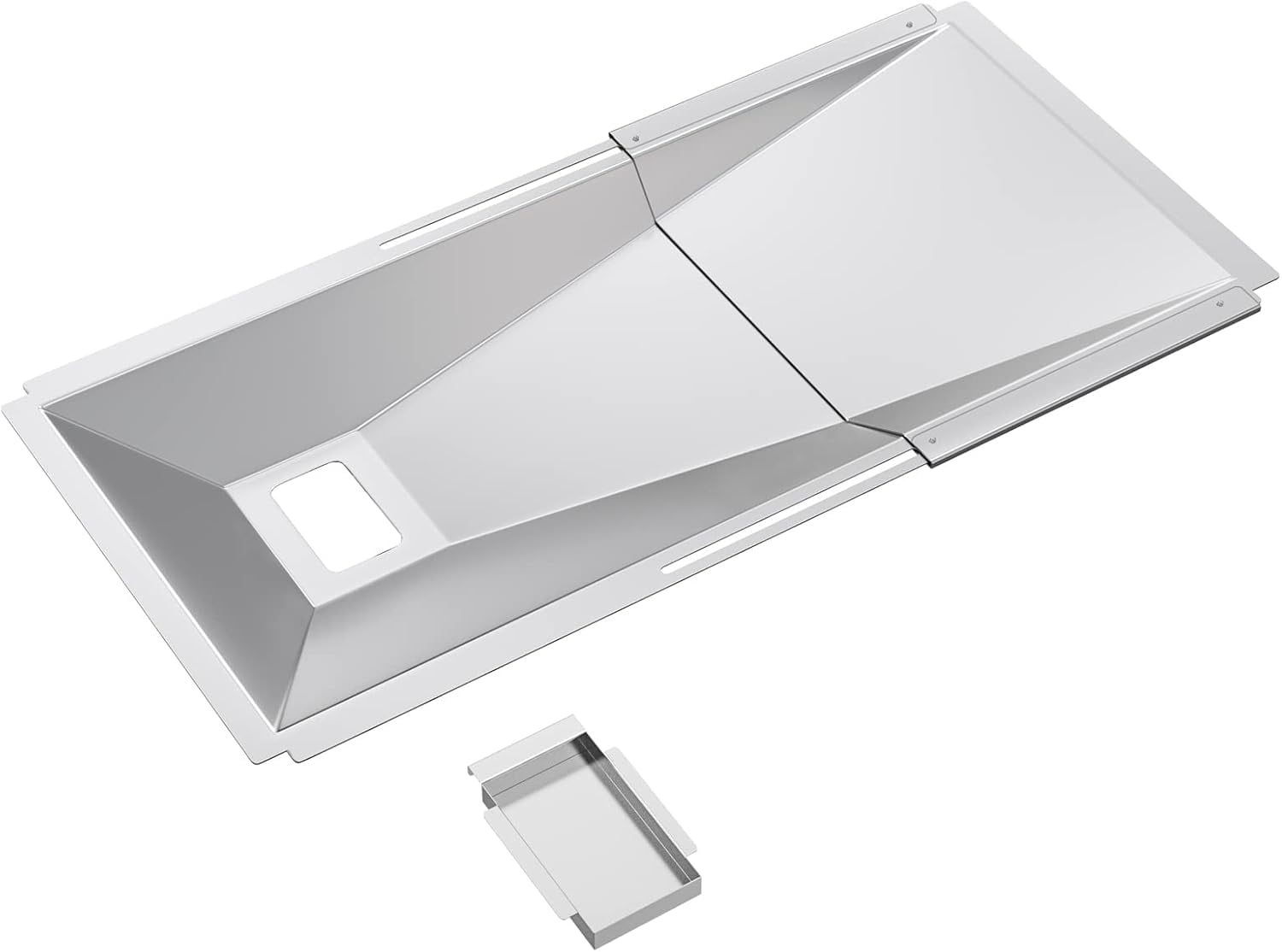 Adjustable Grill Grease Tray with Catch Pan for Nexgrill Replacement ...