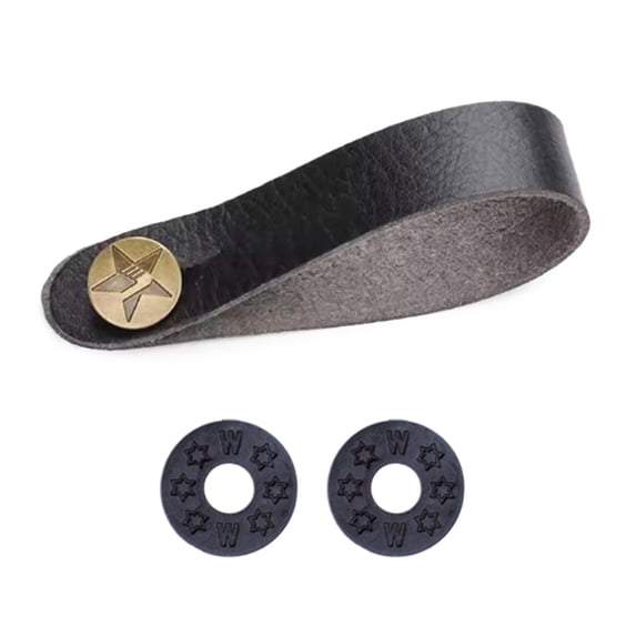 Adjustable Guitar Strap Belt PU Leather Guitars Strap Holder Button ...
