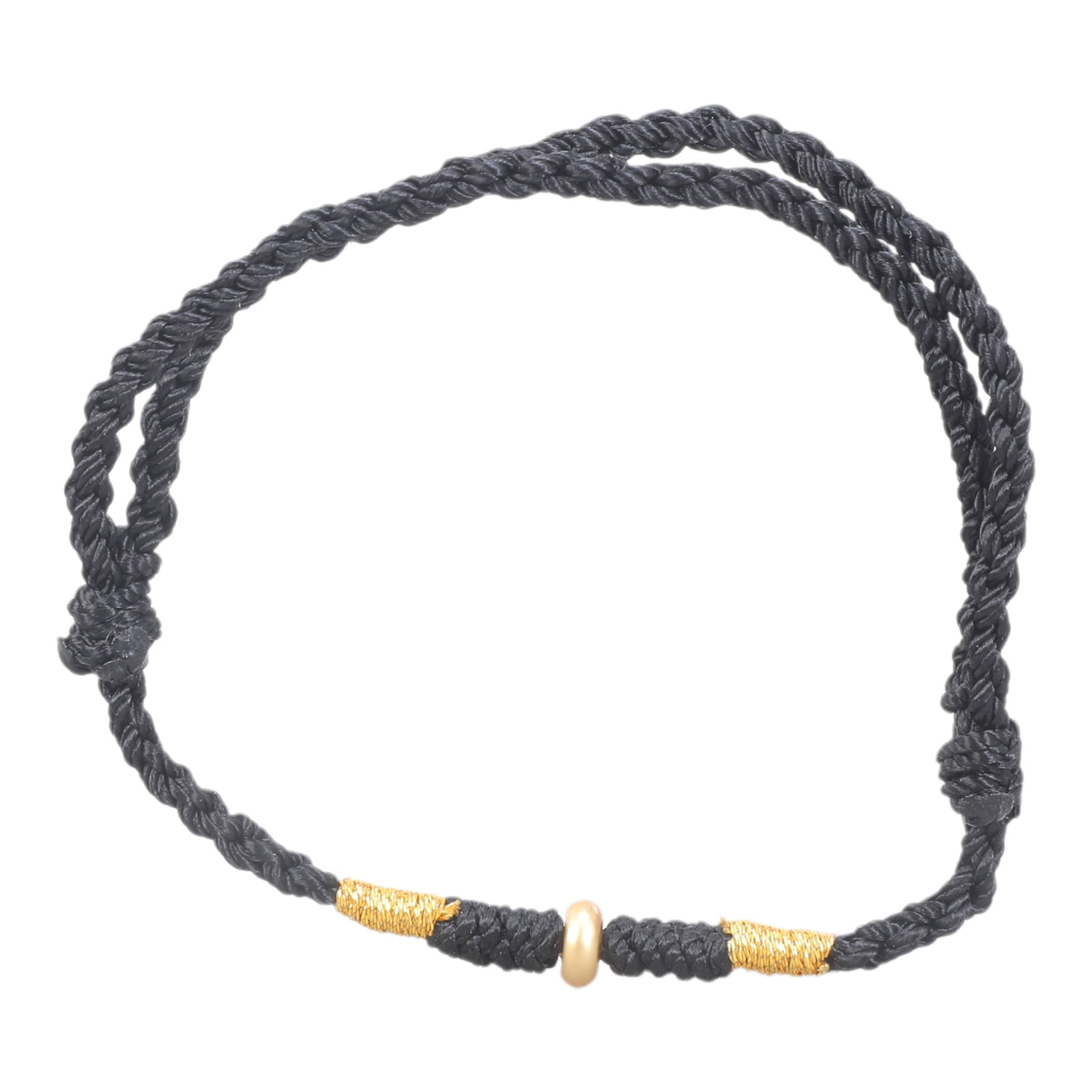 Adjustable Hand Woven Red Rope Luck Bangle for Lovers Stylish Women Men ...