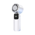 Adjustable Handheld Cooling Fan With Ice Ceramic Plate 199Speed Setting ...
