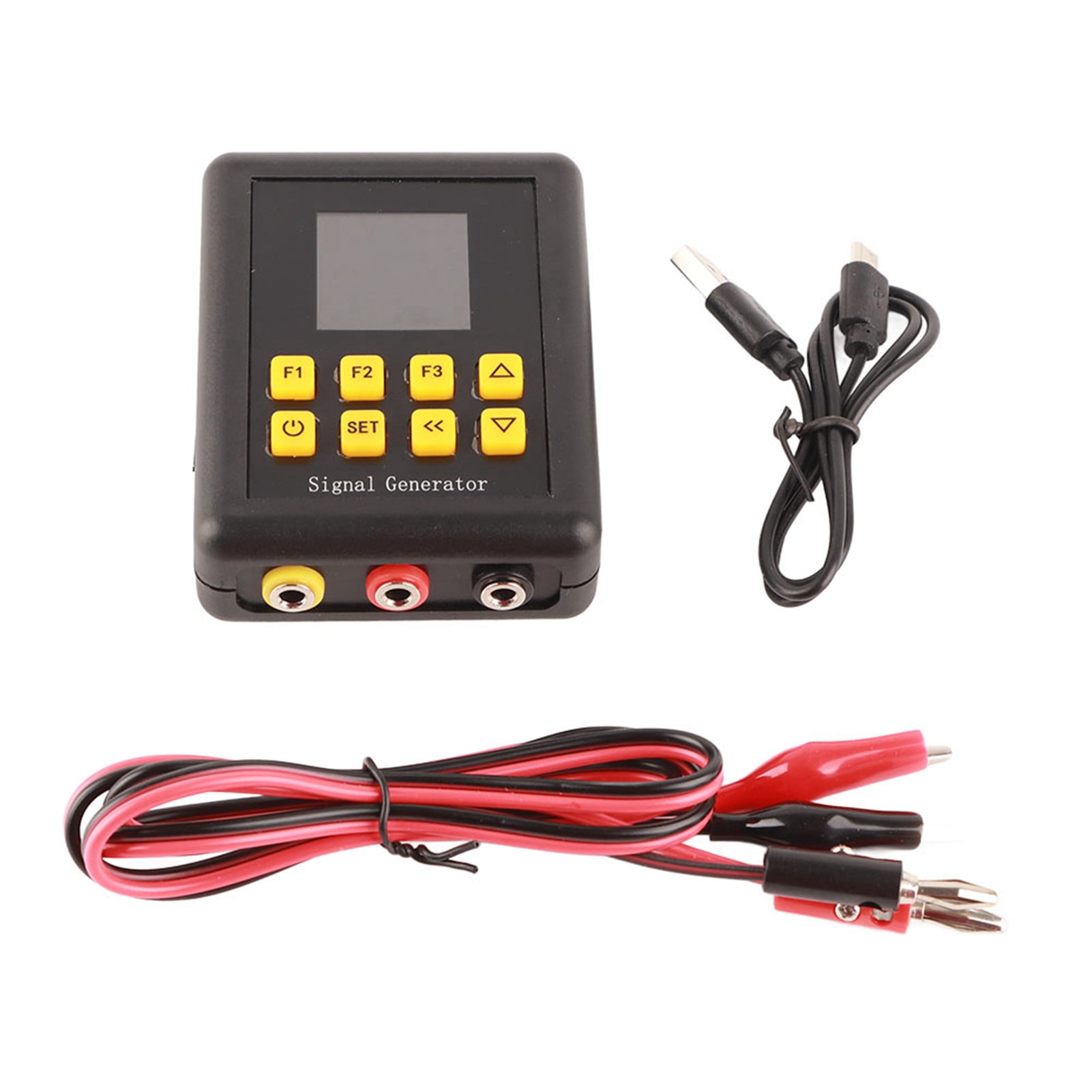 Adjustable Handheld Signal Generator with PWM Pulse Rectangular Sine Triangular Wave 4-20mA 2 ...