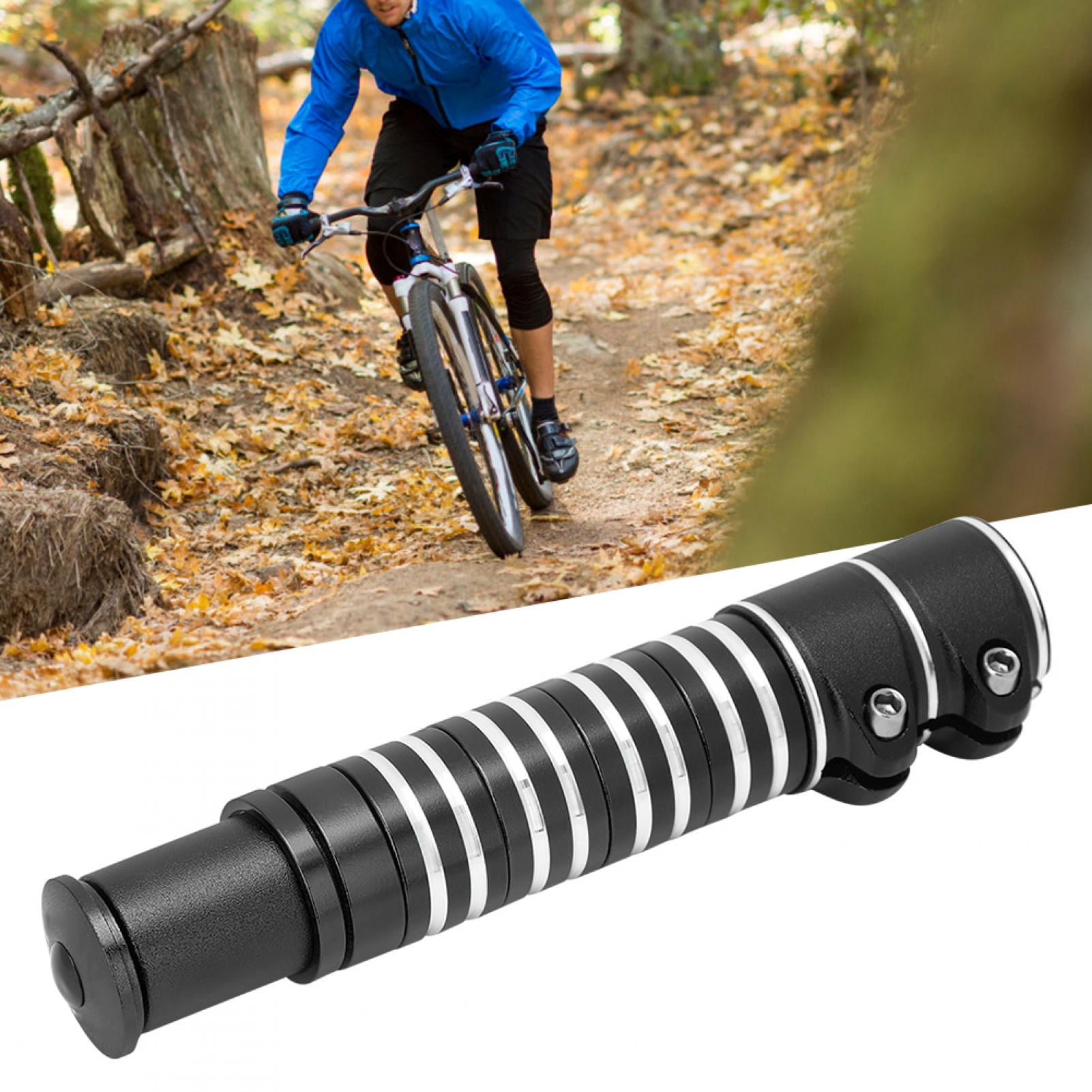 Adjustable Handlebar Raiser for Elevated Riding Comfort, Black Mountain ...