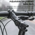 Adjustable Handlebar Stem Variable 60 Degree Angle Aluminum Alloy Bike ...