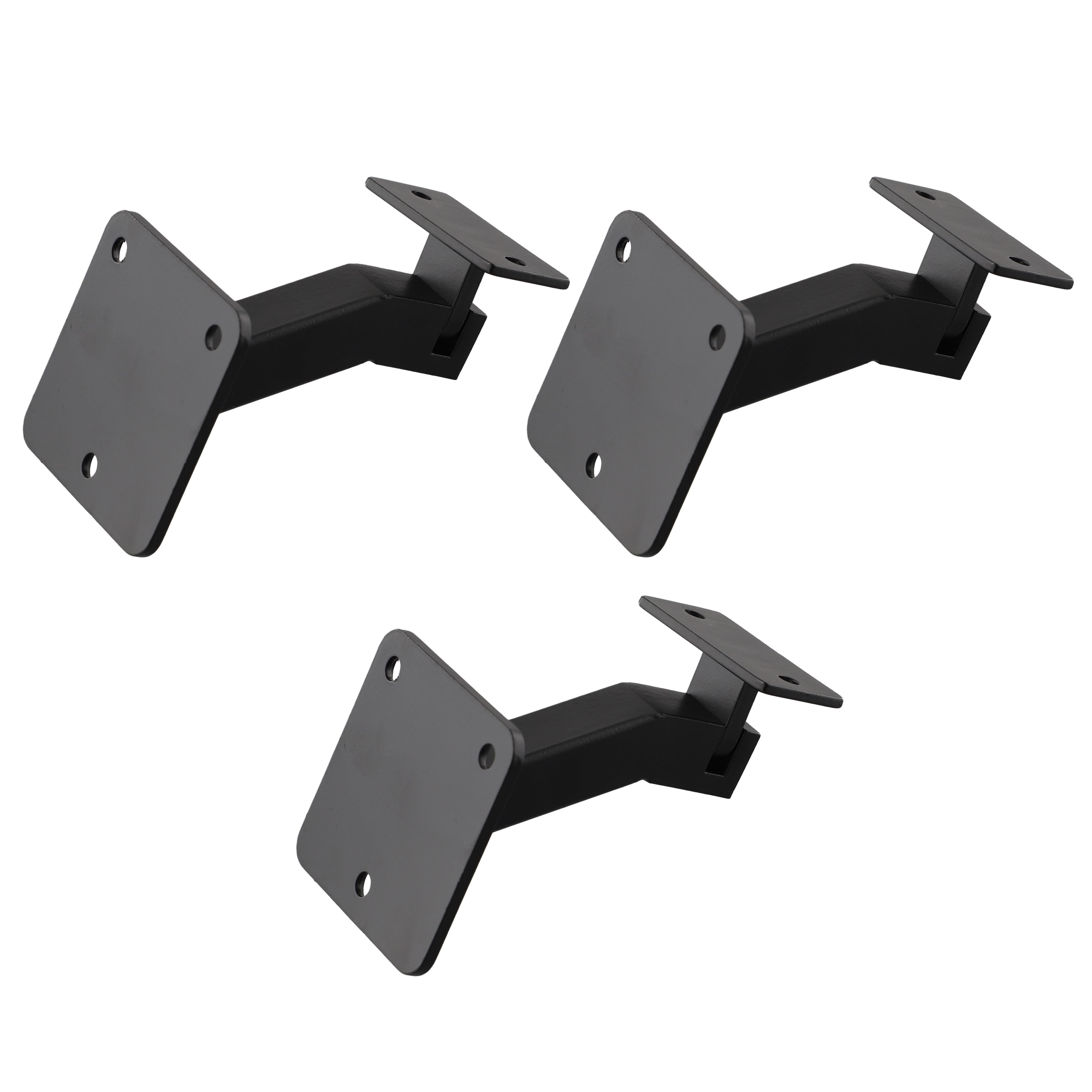 Adjustable Handrail Brackets For Indoor Stairs Black Stair Railing ...
