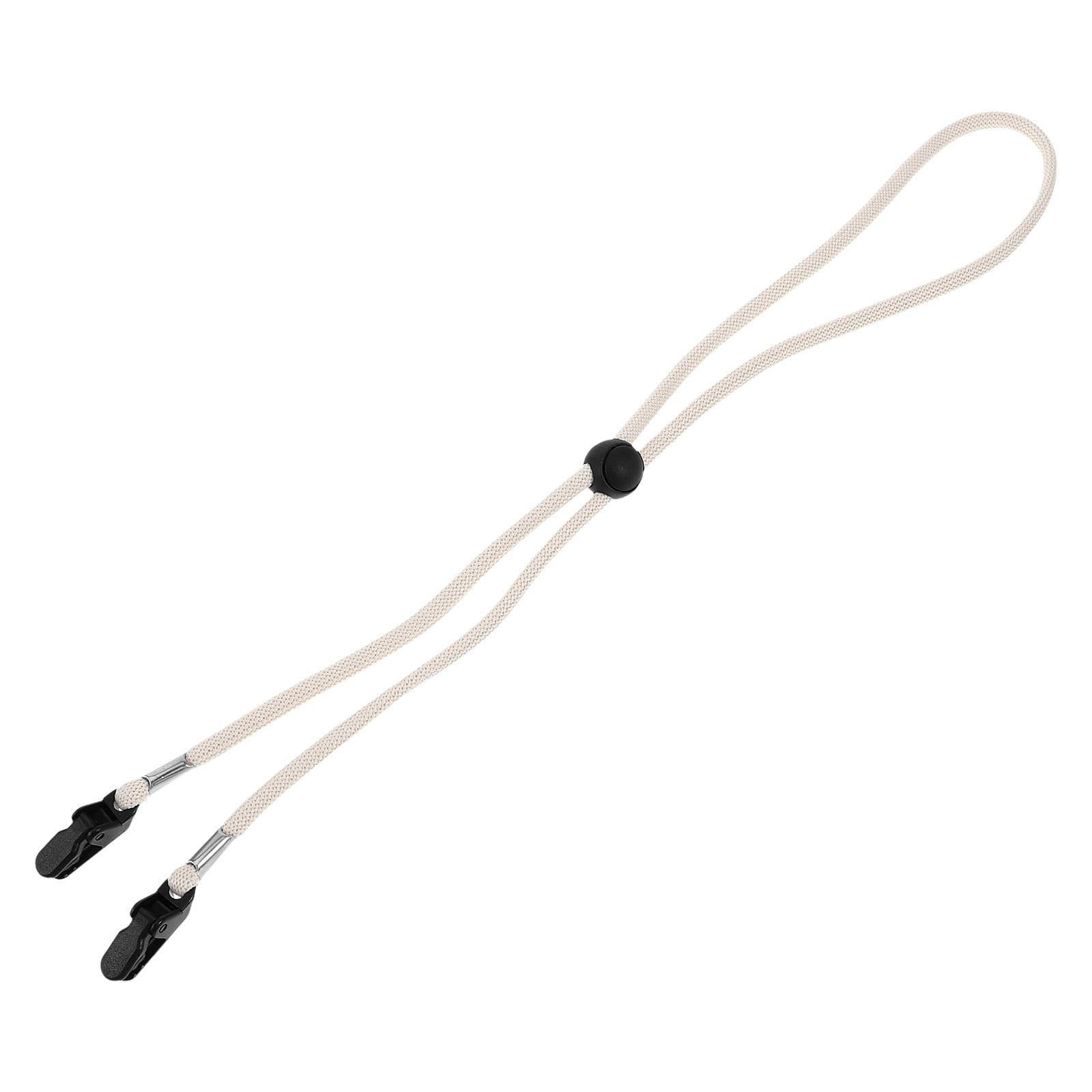 Adjustable Hat Strap Clip for Windy Days Beige Polyester Versatile Hat ...