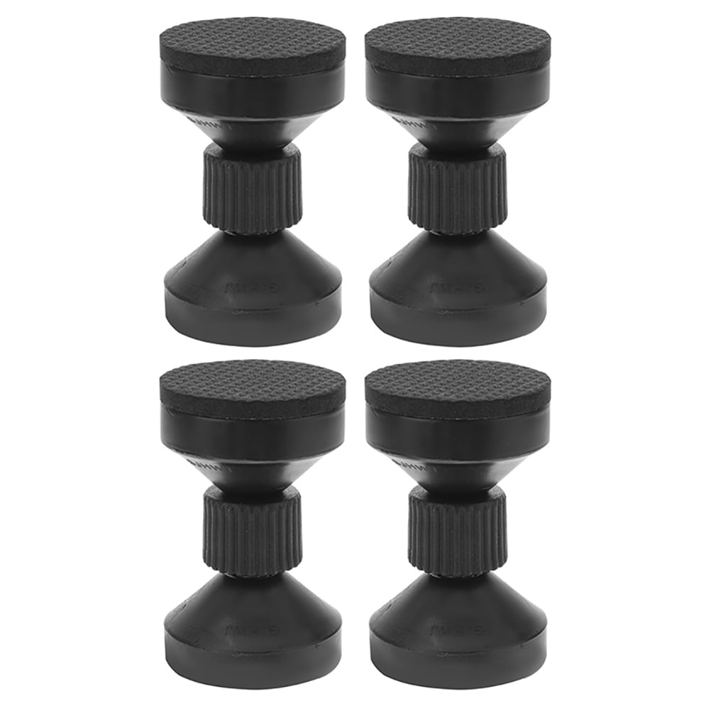 Adjustable Headboard Wall Protector for Beds and Sofas - 4pcs Black ...