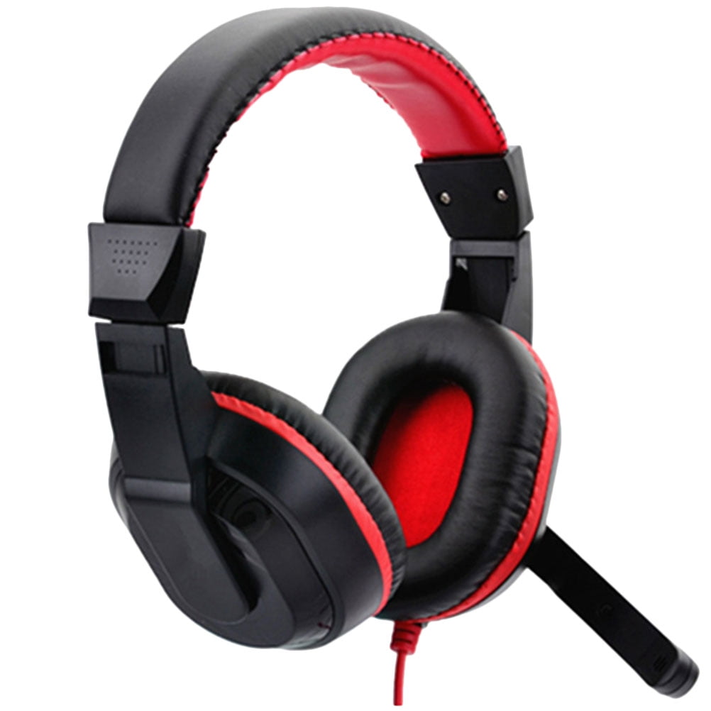 Adjustable Headphone Game Headphones Stereo Headset Noise-canceling ...