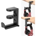 Adjustable Headphone Stand - PC Gaming Headset Holder with 360-Degree ...