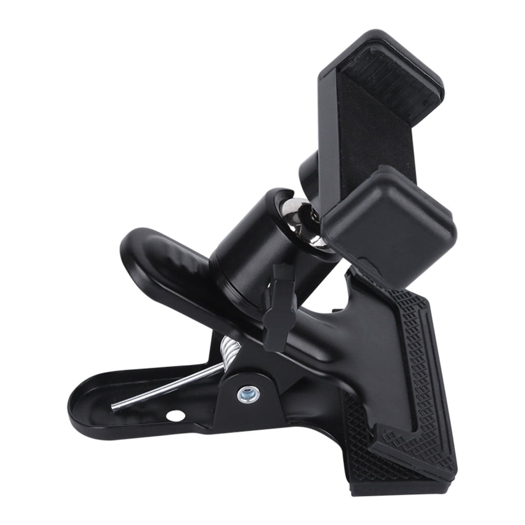 Adjustable Headstock Clamp Clips Mount Bracket Guitar Head Phone Holder ...