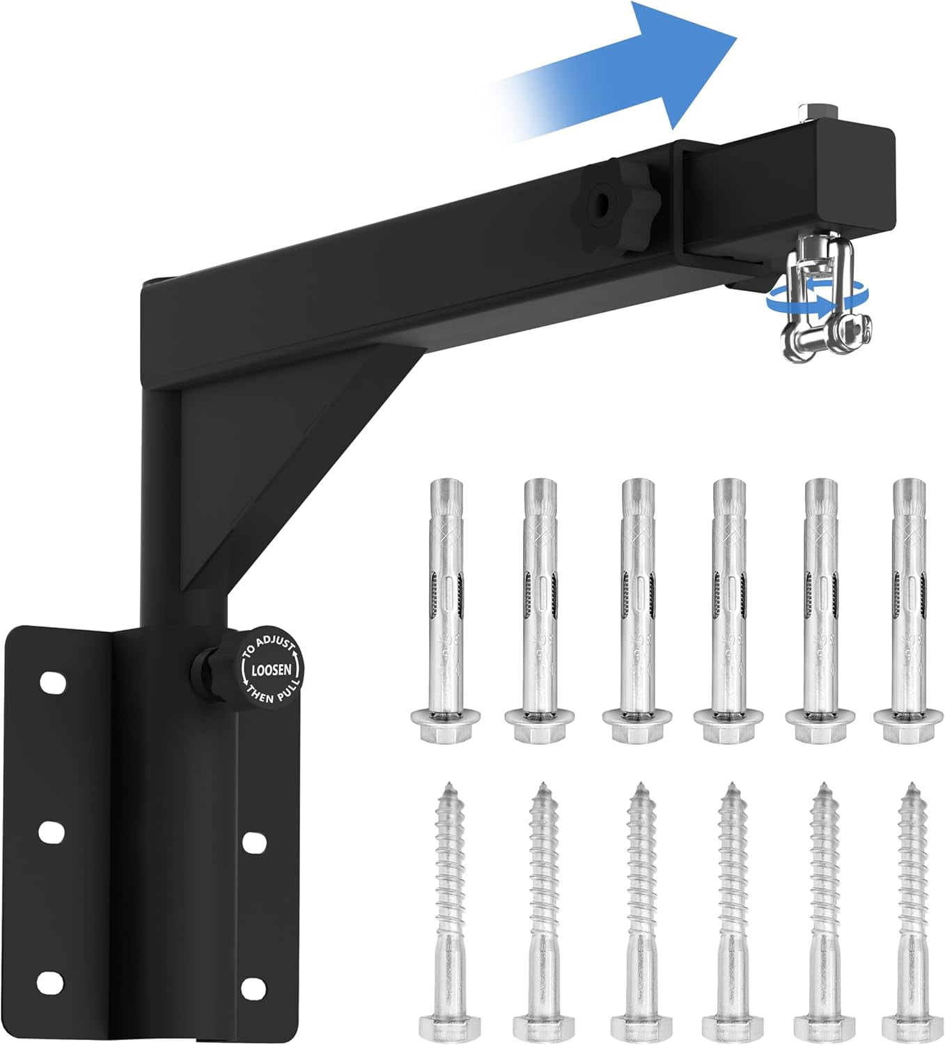 Adjustable Heavy Duty Bag Hanger,Wall Mount Punching Bag Hanger ...