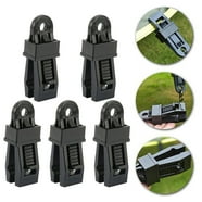 Homax 1/4 inch Cinchtite Tarp Clips, Nylon, Black, 4 Pack - Walmart.com