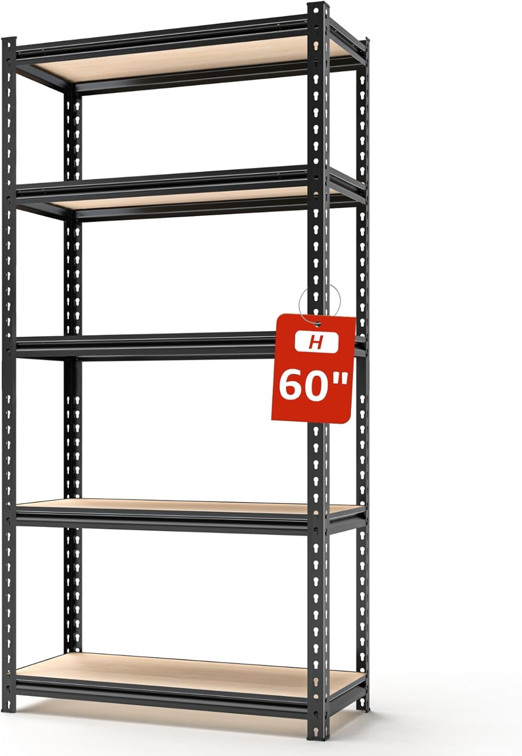 Adjustable Heavy Duty Metal Shelving Unit, Utility Rack, Garage Storage ...