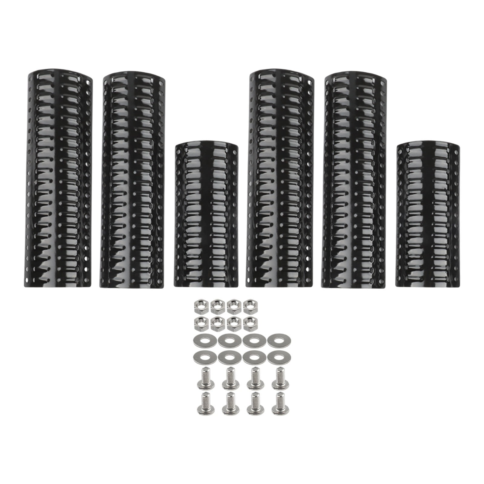 Adjustable Heavy Duty Porcelain Steel Heat Plate Shield for Gas Grills ...