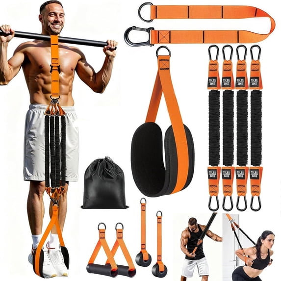 Adjustable Heavy Duty Pull Up Assistance Bands with Fabric and Rest ...