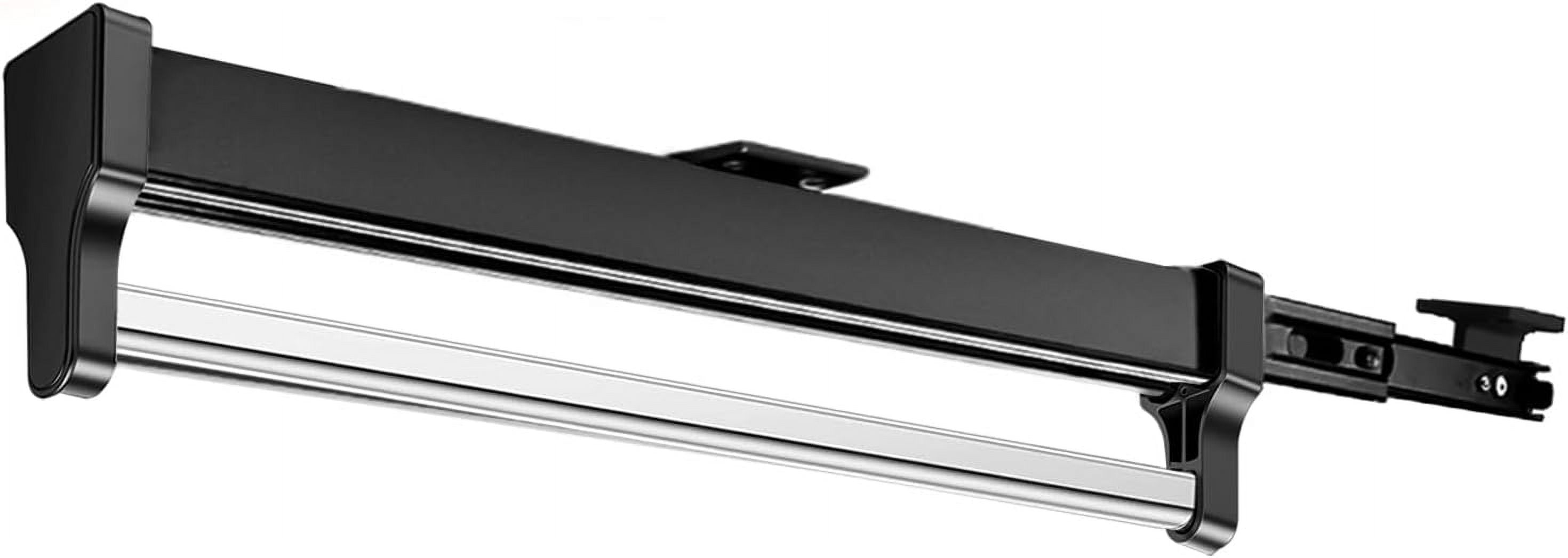 Adjustable Heavy Duty Steel Clothes Hanger Rail for Closet, Pull Out ...