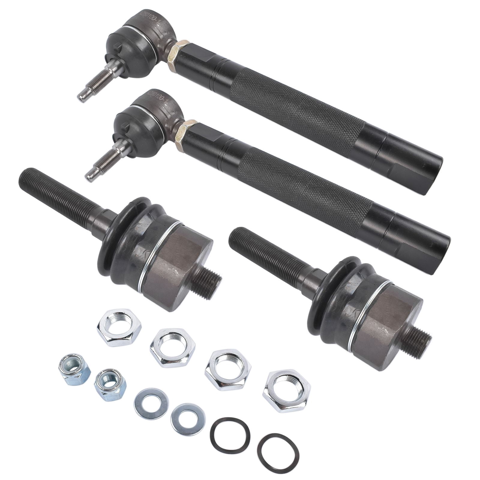 Adjustable Heavy Duty Tie Rod Ends Kit - 0-6" - Chevrolet Silverado ...