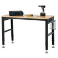 Adjustable Heavy Duty Workbench,2000 LBS Load Capacity Work Table with ...