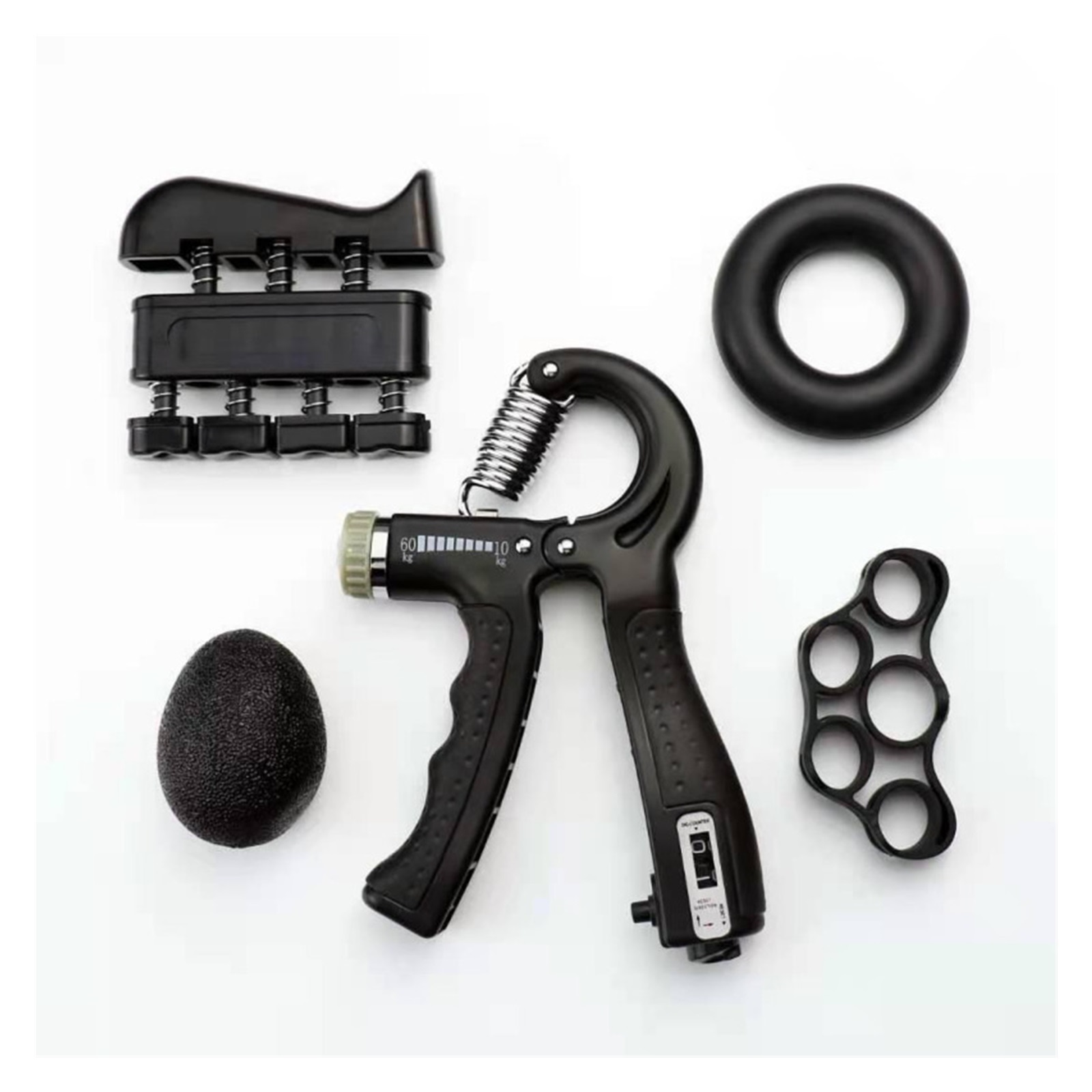 Adjustable Heavy Gripper Fitness For Hands Grips Wrist Training ...