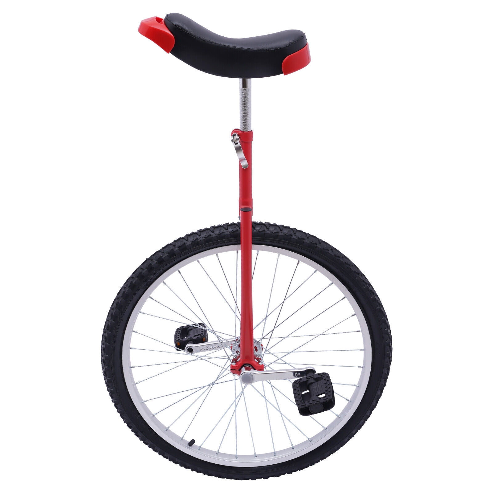 Adjustable Height 24" Wheel Unicycle with Leakproof Tire and Adjustable ...