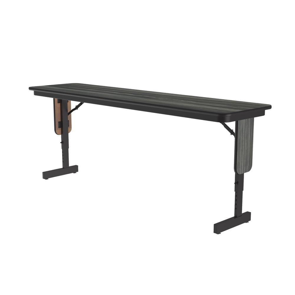 Adjustable Height 3/4" High Pressure Folding Seminar Table New England ...