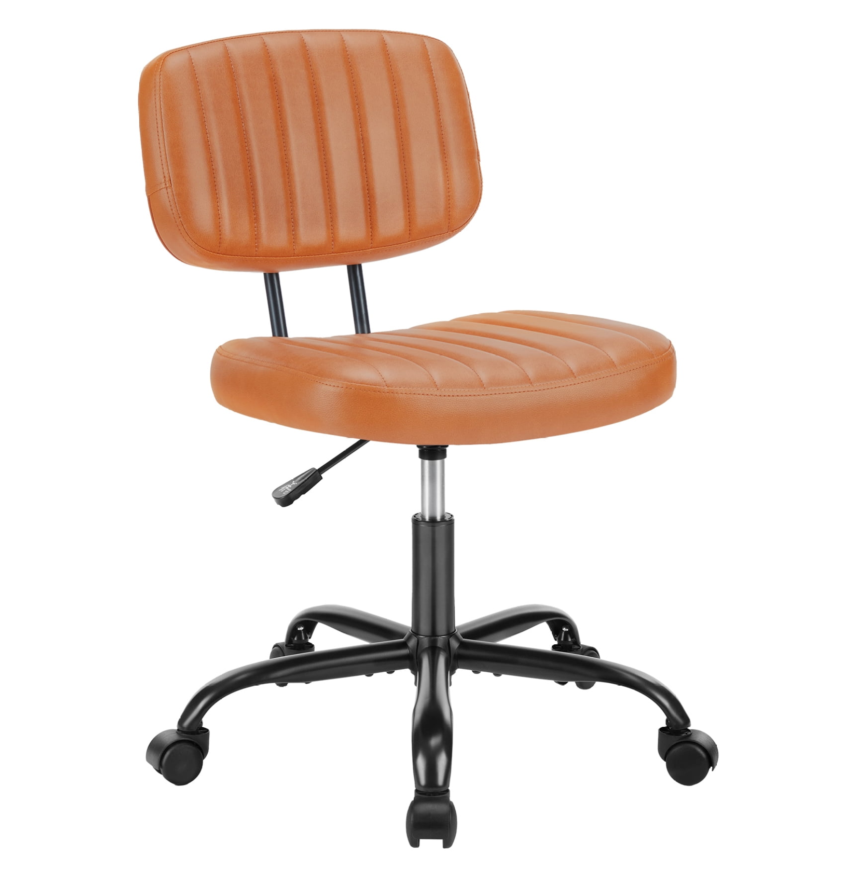 Adjustable Height 360° Rolling Swivel Computer Task Chair without Arm ...