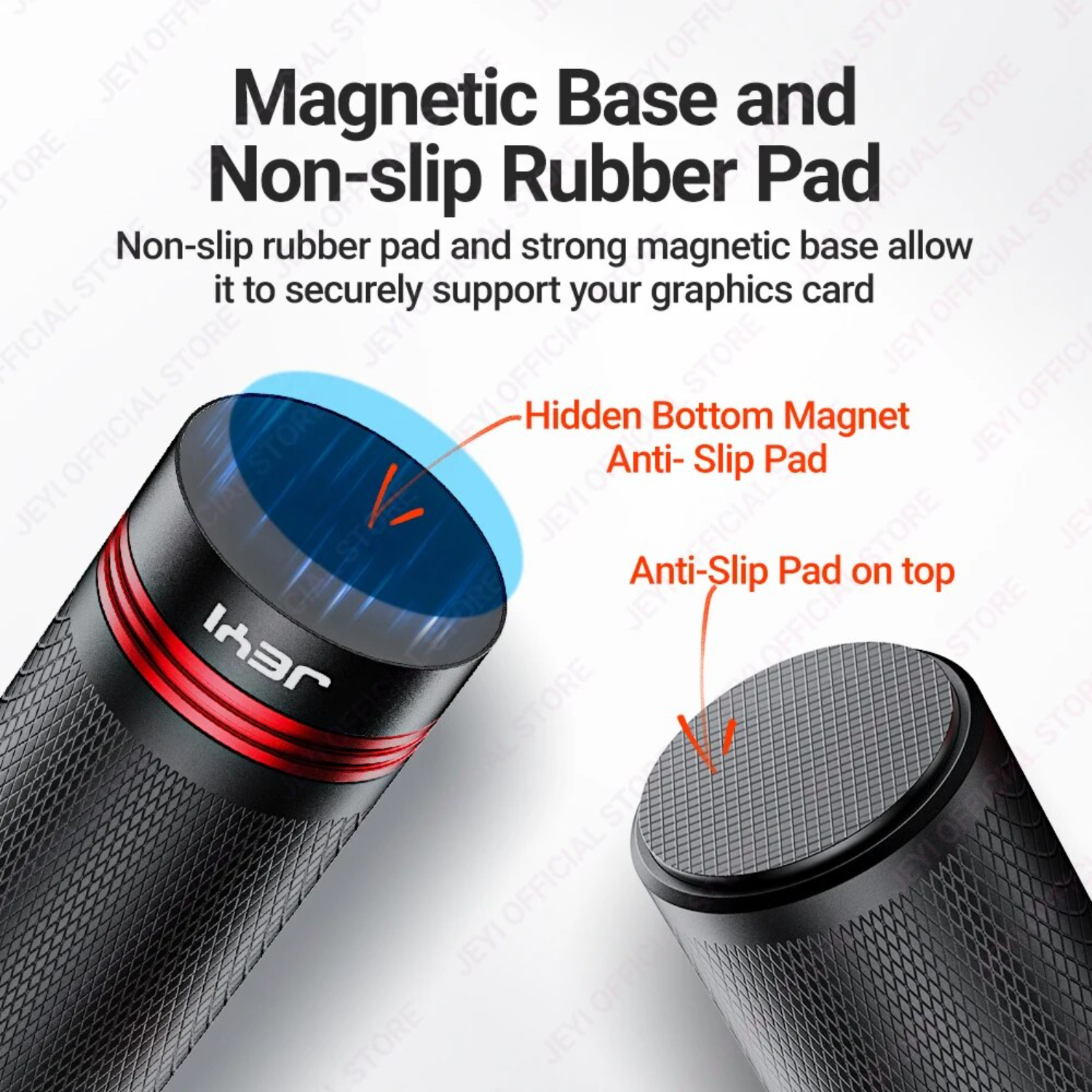 Adjustable Height Anti-slip Aluminum Metal GPU Support Bracket for ...