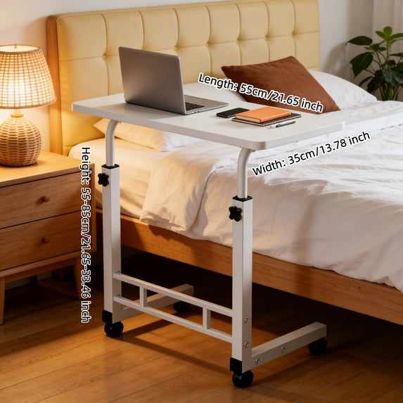 Adjustable Height Computer Desk, Mobile Side Table, C-shaped Table ...