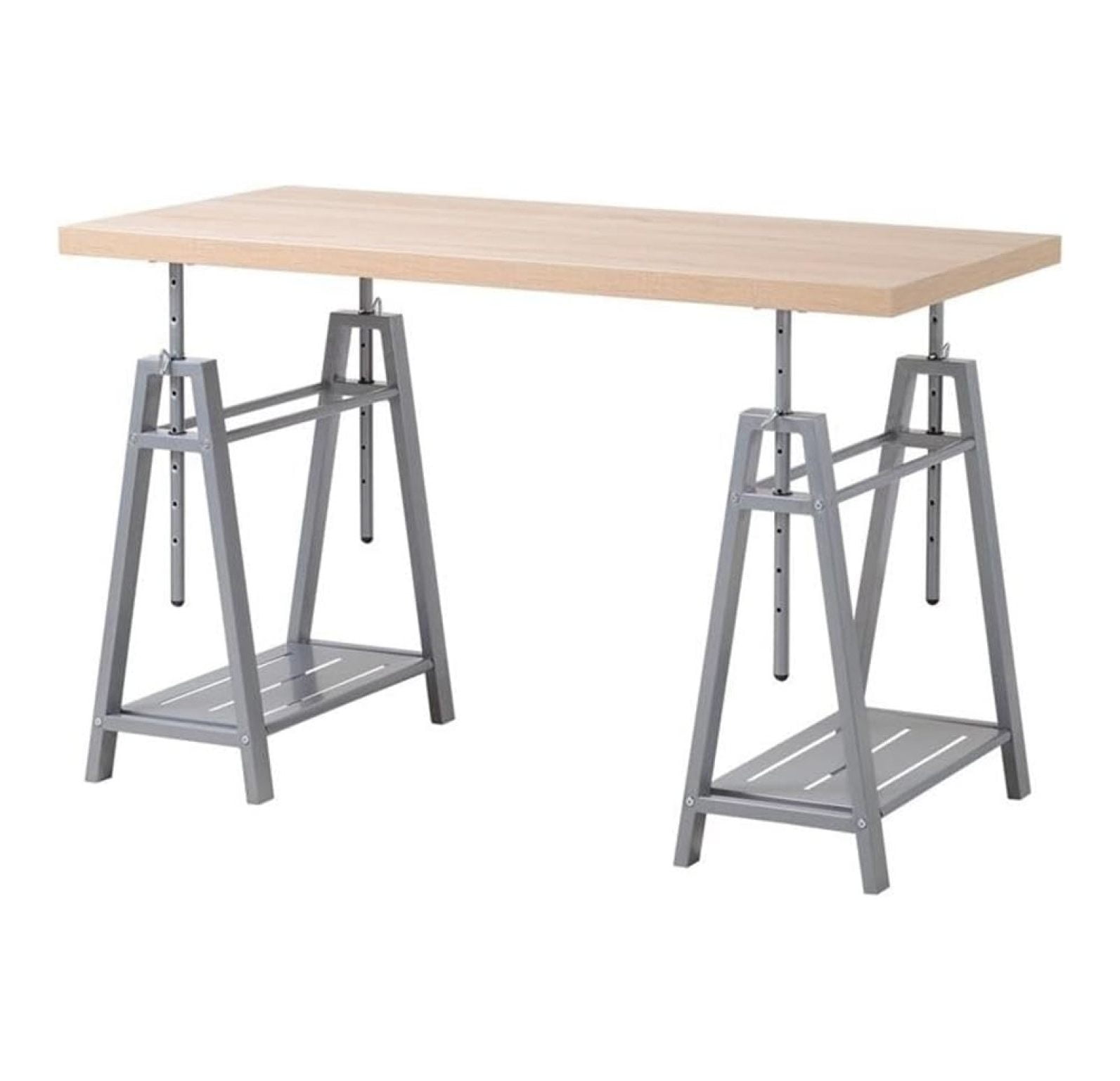 Adjustable Height Desk - Standing Desk Converter - Cross Birch - 25-36 ...