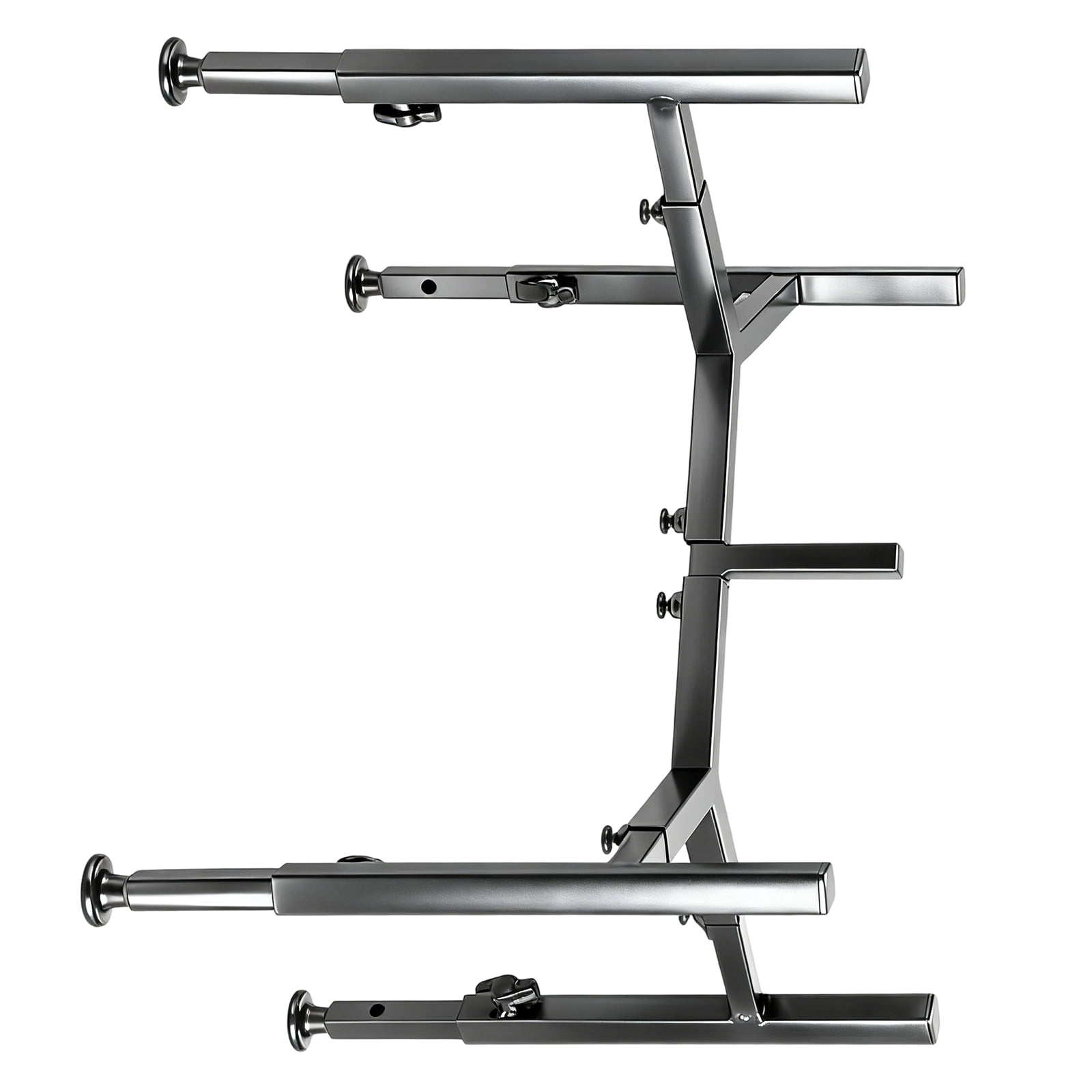 Adjustable Height Dog Bowl Stand with Anti-Slip Base, Carbon Steel, and ...