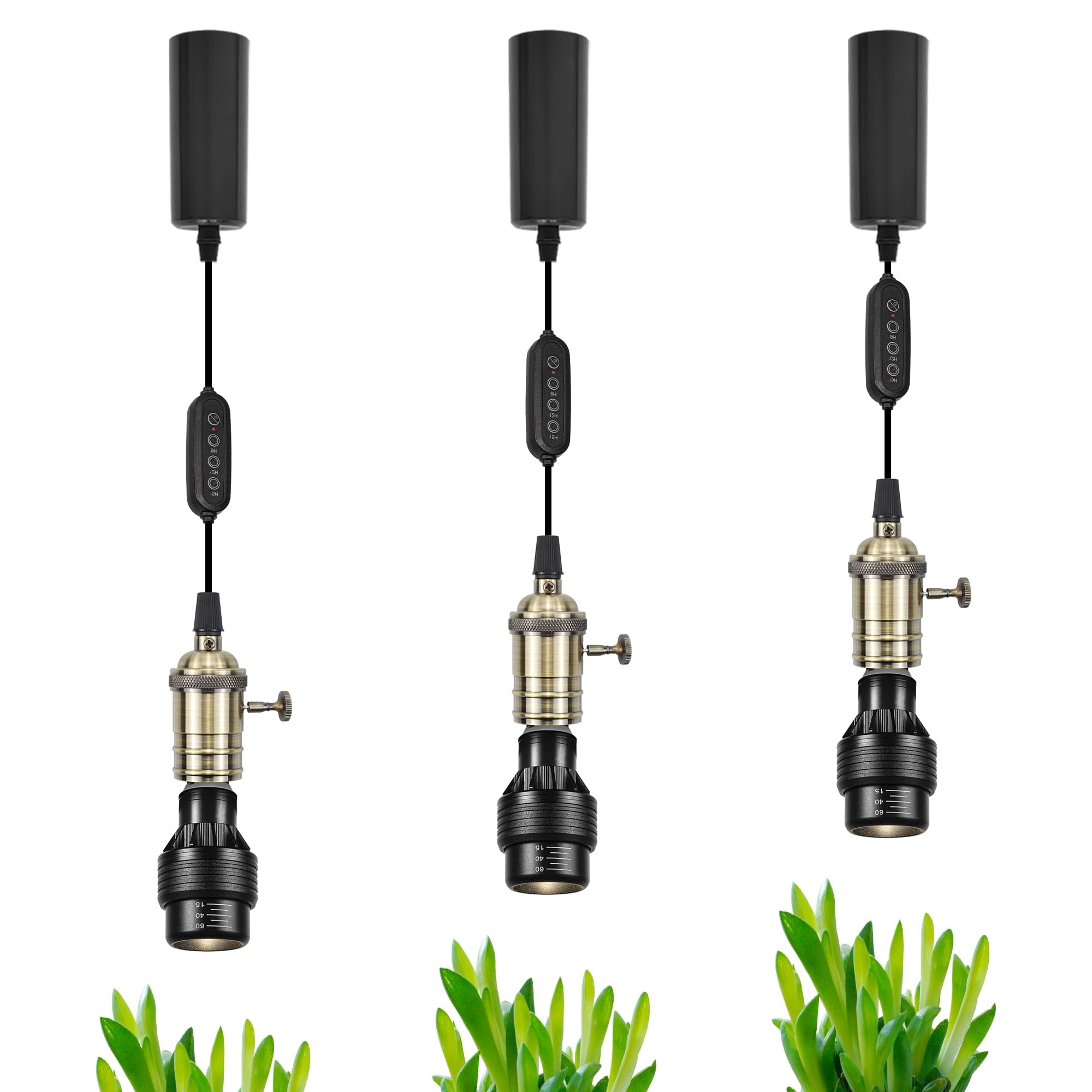 Adjustable Height Full Spectrum 10W Plant Growing Lamp H-Type Track ...