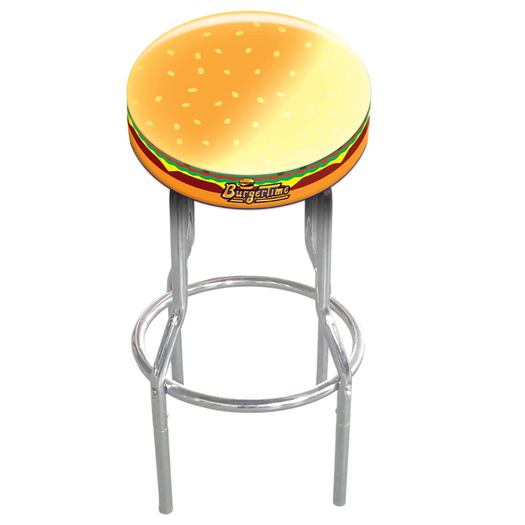 Adjustable Height Gaming Stool, 21.5-29.5 Inches, Officially Licensed ...