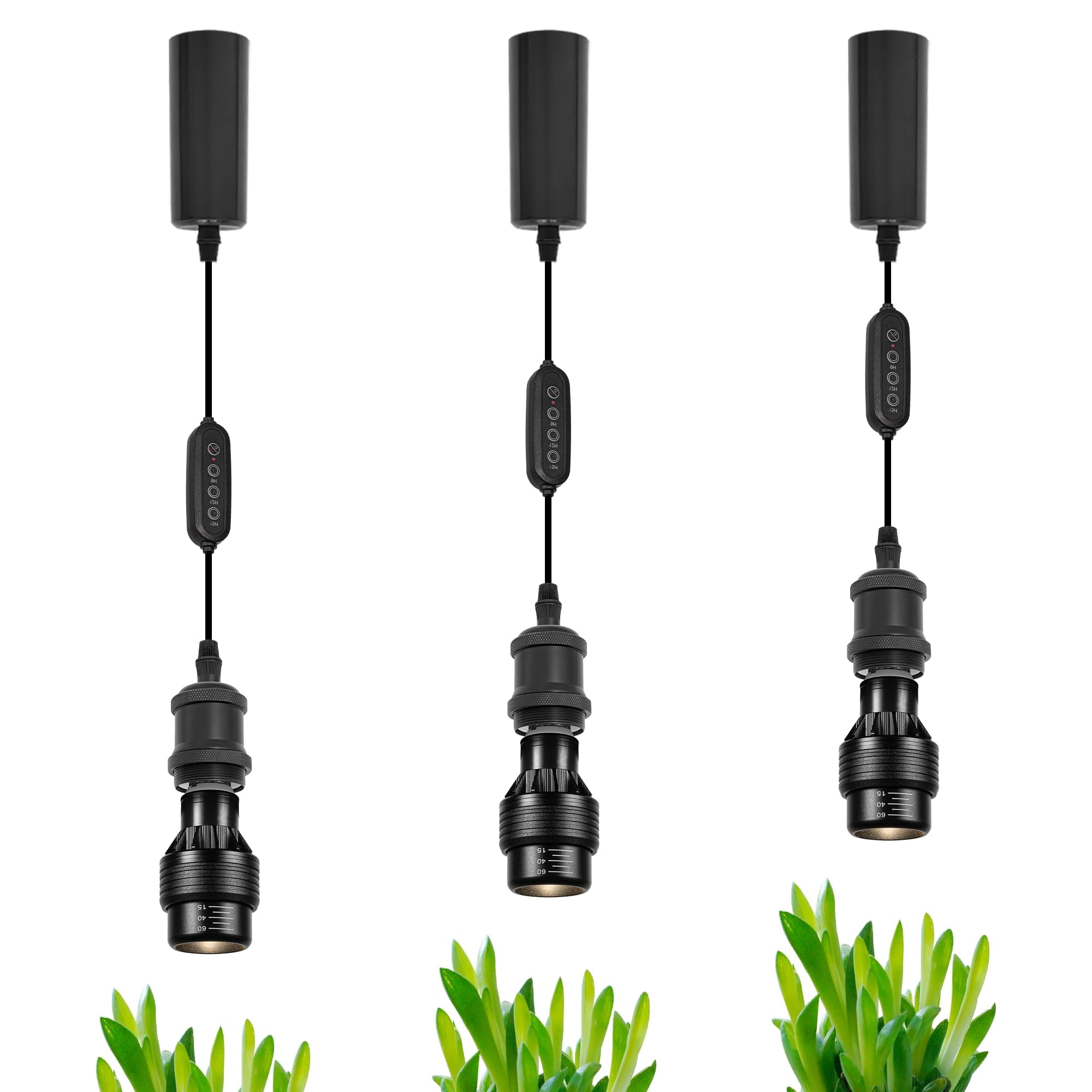 Adjustable Height J-Type Track Light Pendants 24 H Timer, 4500K 10W LED ...