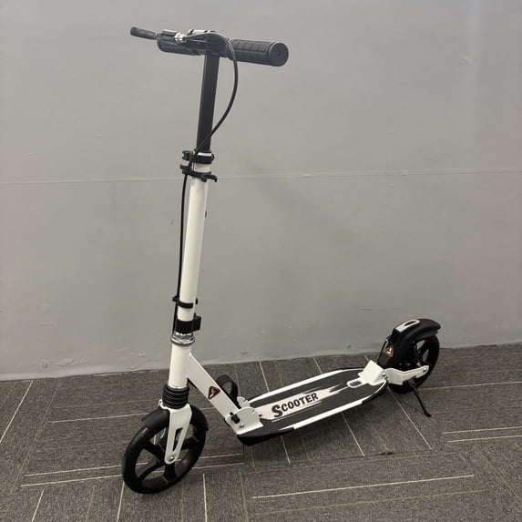 Adjustable-Height Kick Scooter for Teens and Adults — Foldable Design ...