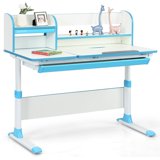 Adjustable Height Kids Study Desk Drafting Table Computer Station ...