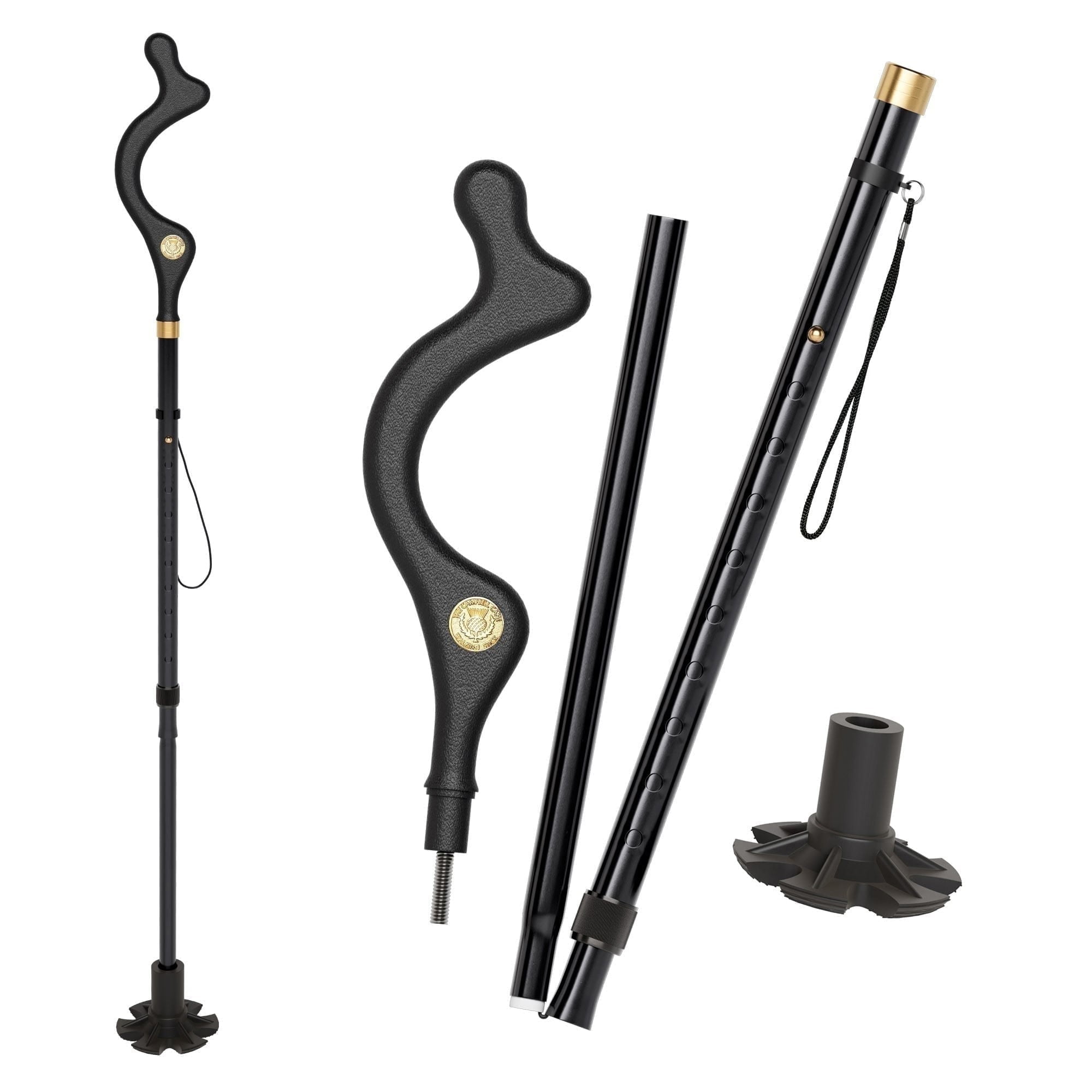 56 STORE Adjustable Height Lightweight Walking Cane - Balance Walking ...
