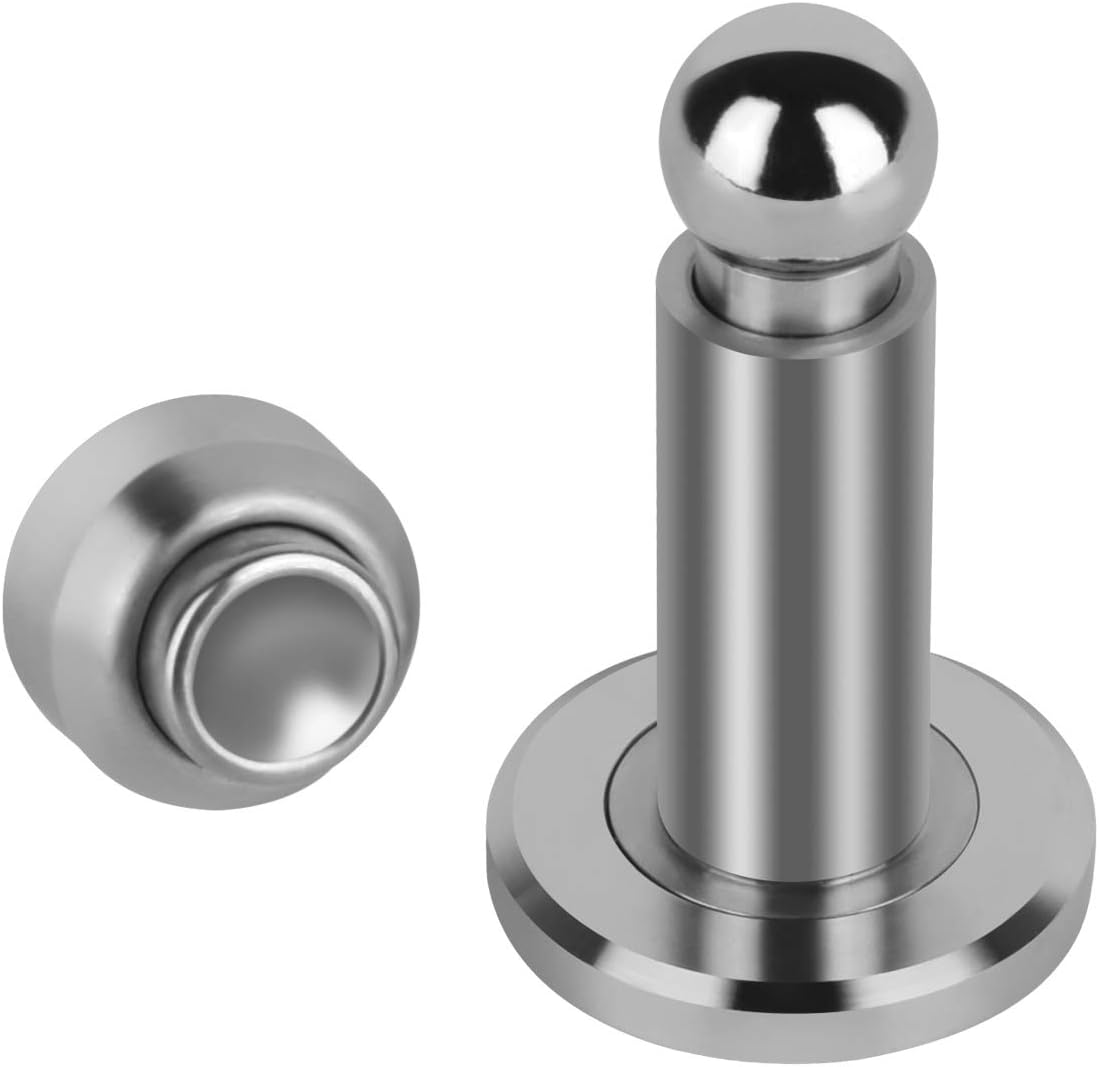 Deltana MDHMU19 2" Modern Magnetic Stop - Matte Black - Walmart.com