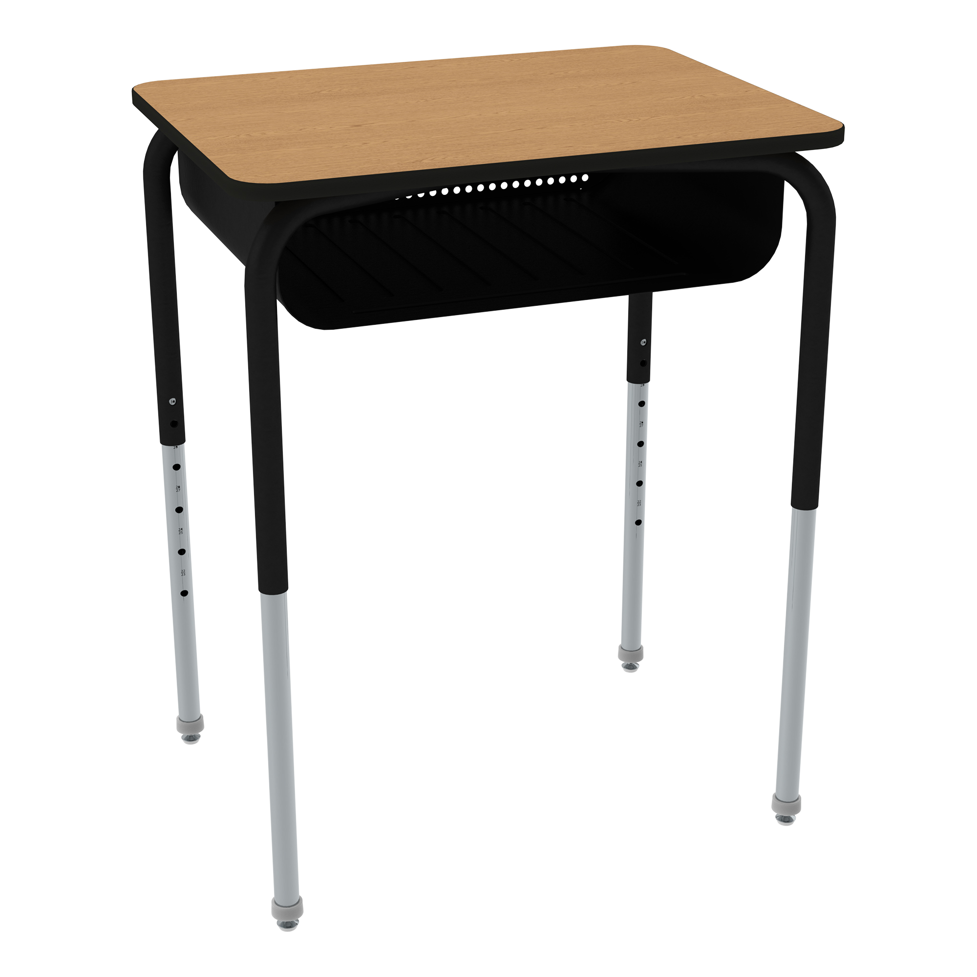 Mainstays Basic Metal Student Computer Desk, Light Pink - Walmart.com