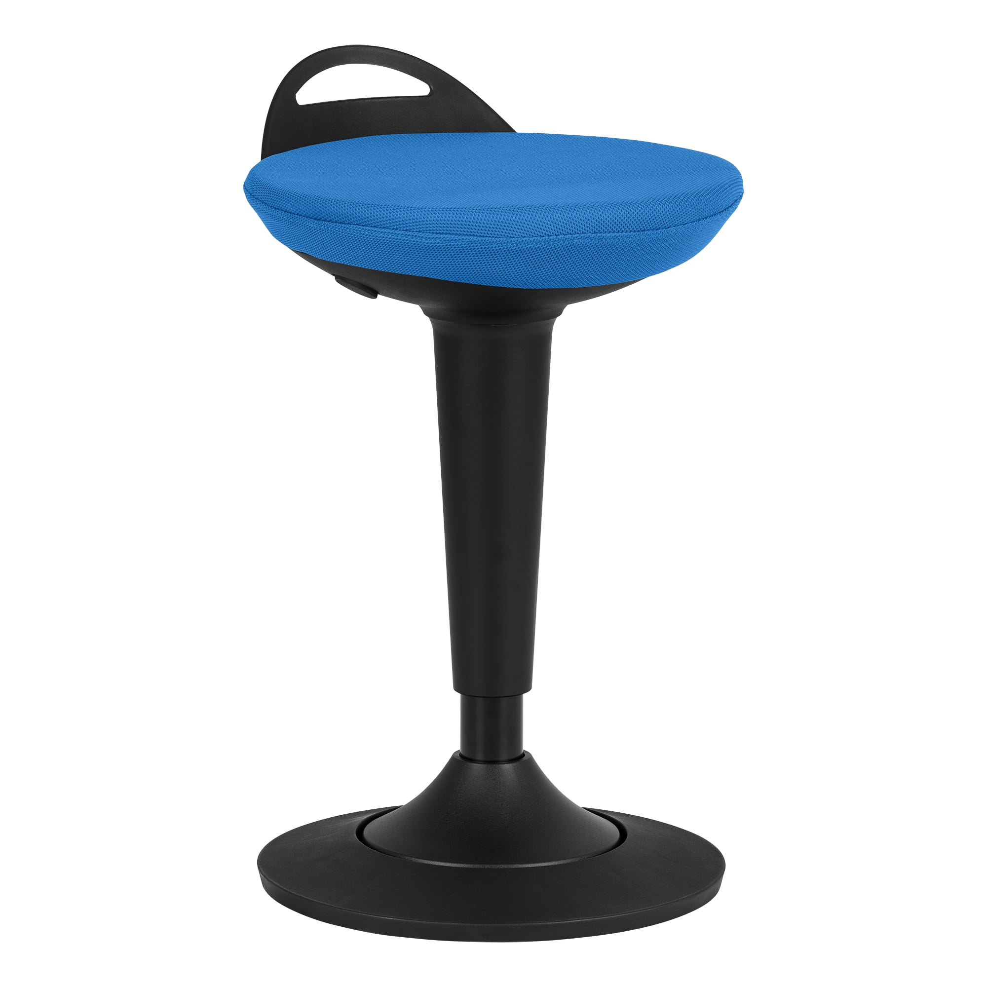 Adjustable-Height Padded Wobble Stool - Brilliant Blue - Walmart.com