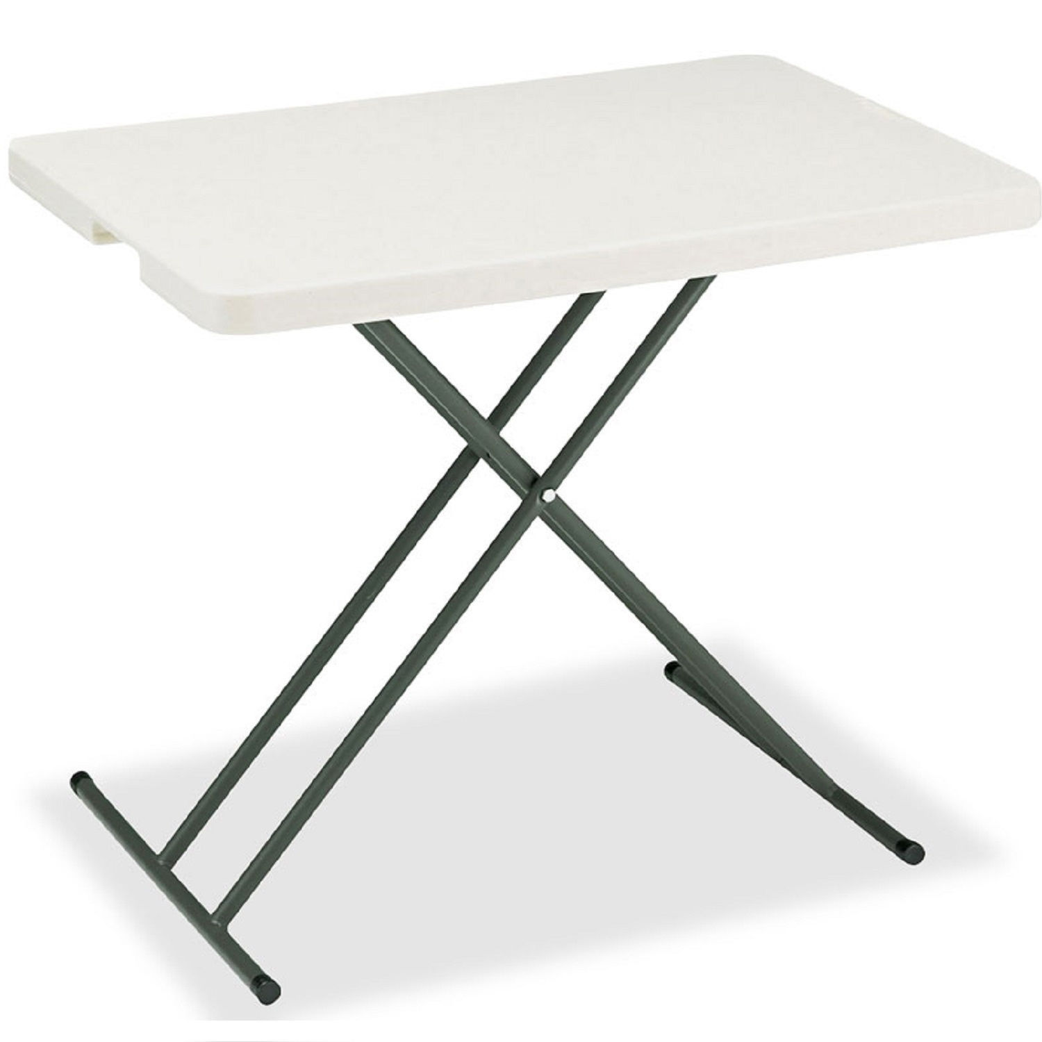 Mainstays 40"L x 20"W Plastic Adjustable Height Fold-in-Half Folding ...