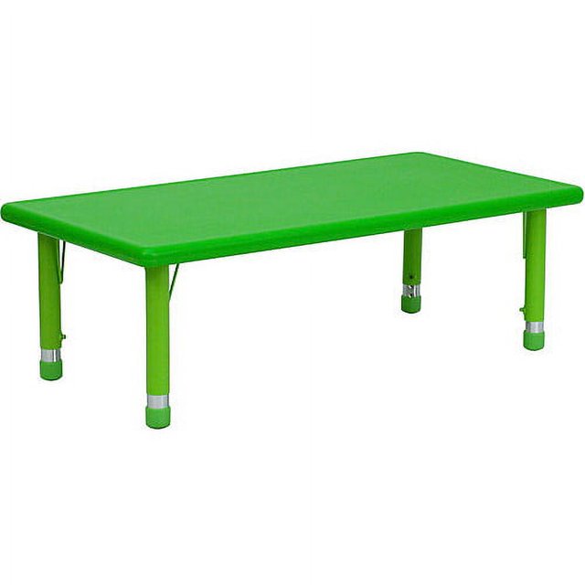 Flash Furniture Adjustable Height Rectangular Activity Table - Walmart.com