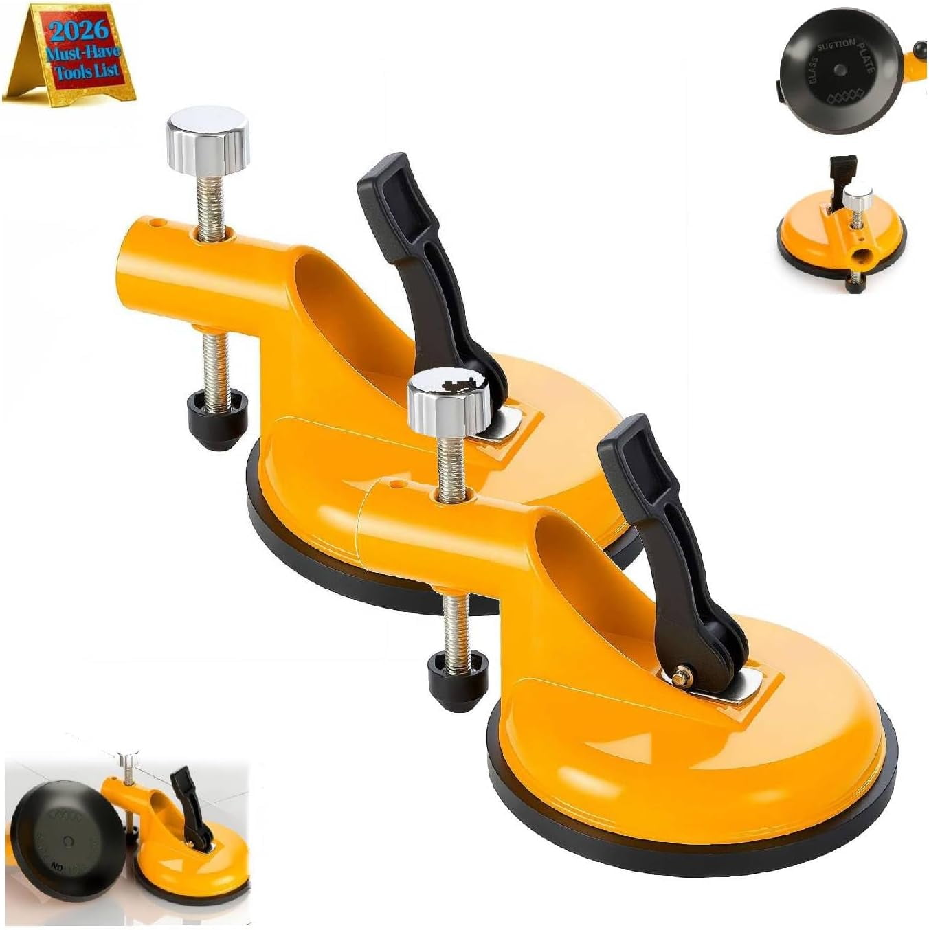 Adjustable Height Setter, Floor Gap Fixer Tool with Upgraded Vacuum ...