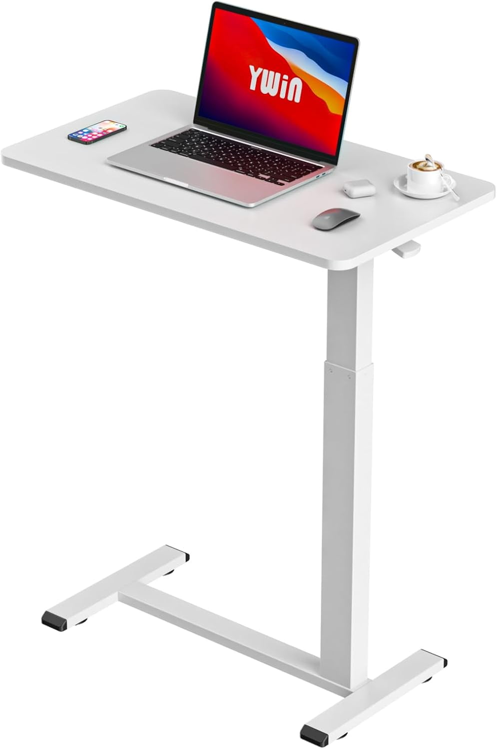 Adjustable Height Side Table, Hospital Table Over Bed for Home Use ...