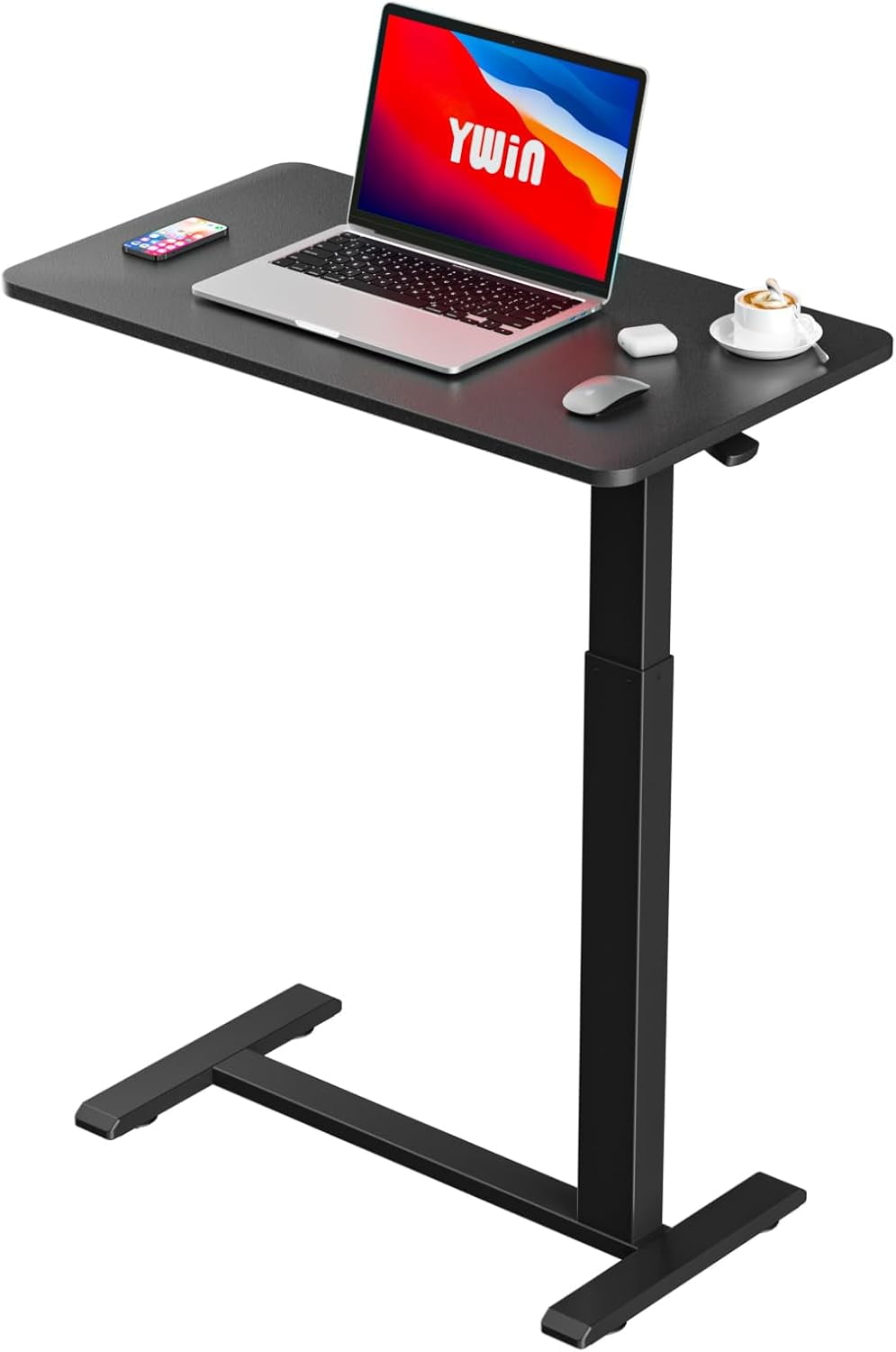 Adjustable Height Side Table, Hospital Table Over Bed for Home Use ...