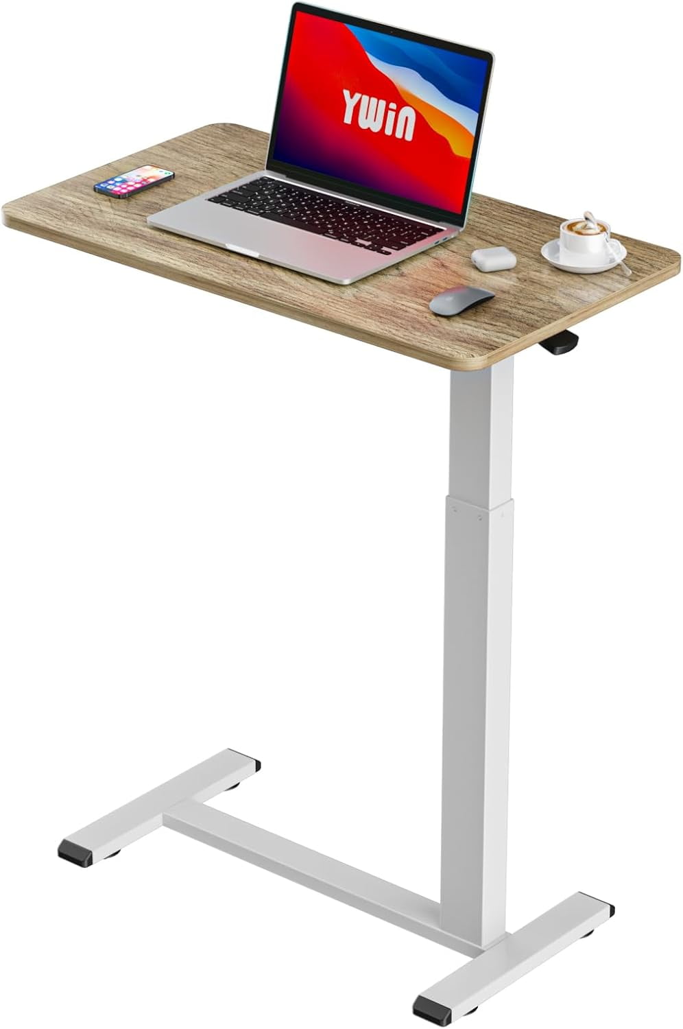 Adjustable Height Side Table, Hospital Table Over Bed for Home Use ...