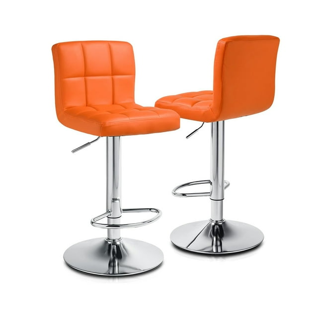 Adjustable Height Swivel Bar Stool, Lift Pub Chair for Bar, Club, Party ...