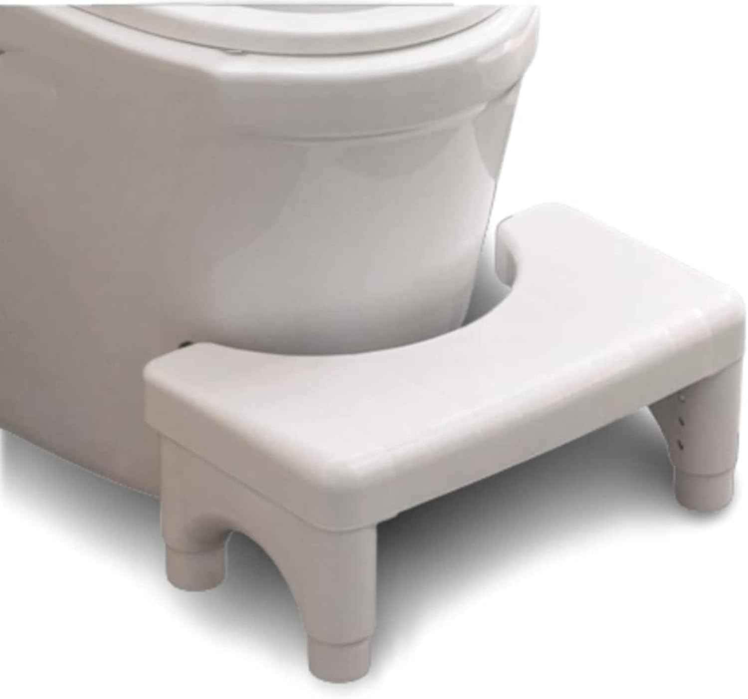 Adjustable Height Toilet Stool, Removable Toilet Step, Attachable Potty ...