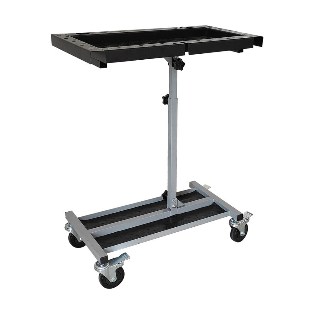 Adjustable Height Work Table Bench Tool Mobile Folding - Walmart.com